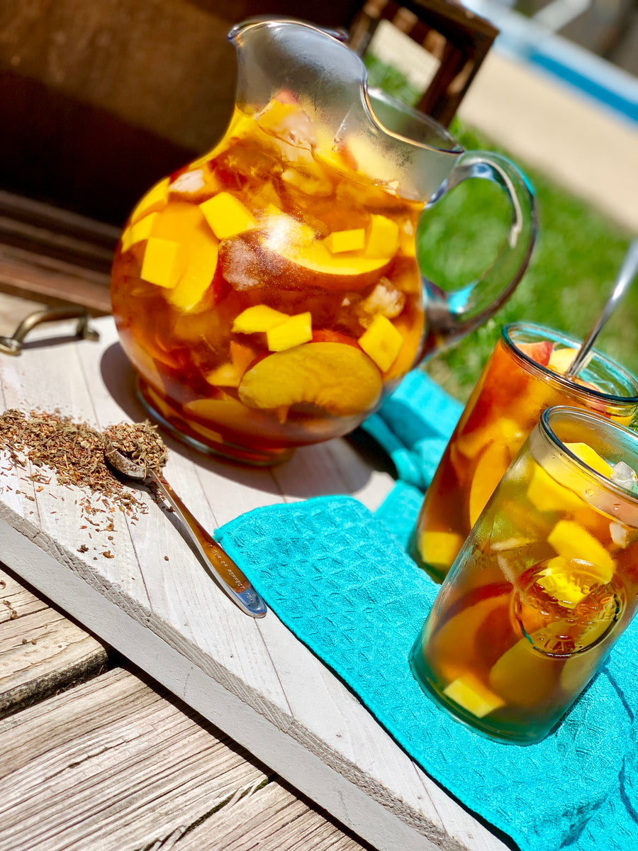 Overnight Mango Peach Refresher – TRULY TEAS