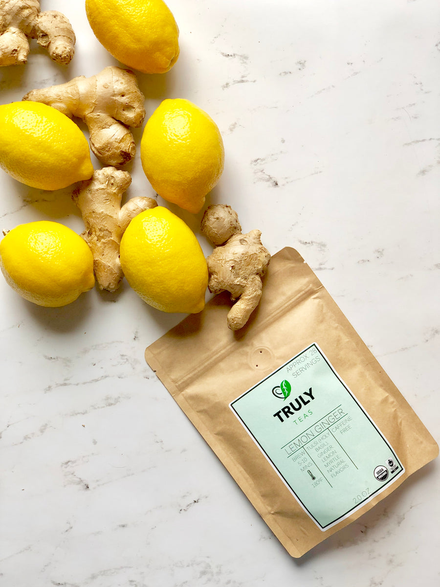 Honey Lemon Ginger Tea – TRULY TEAS